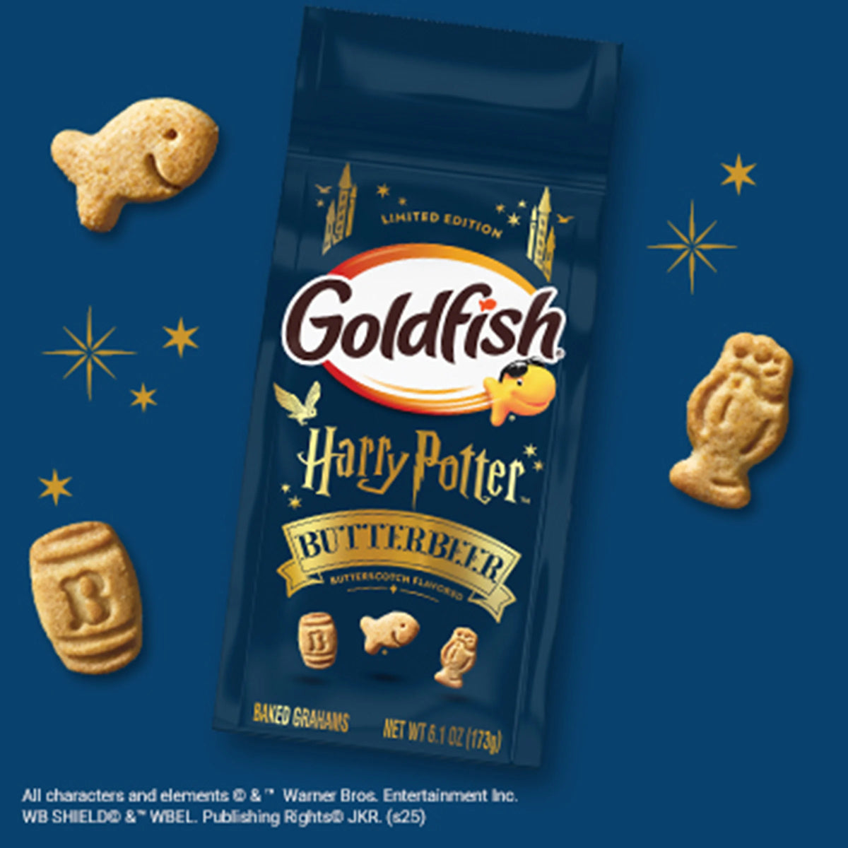 Limited Edition Harry Potter Butterbeer Goldfish 137g – Candymail UK