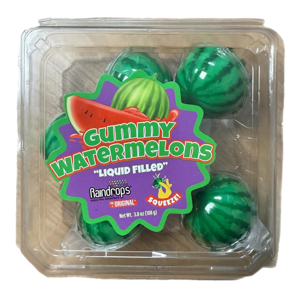Liquid Filled Gummy Watermelons Candy 108g - Candymail UK