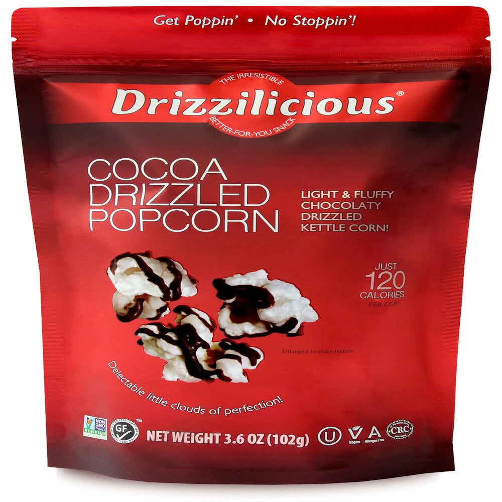 Drizzilicious Peppermint Drizzled Popcorn 102g BEST BEFORE 25th ...