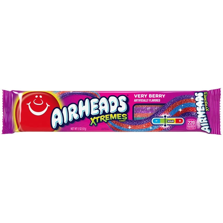 Airheads Xtremes Candy Very Berry 85g - Candymail UK