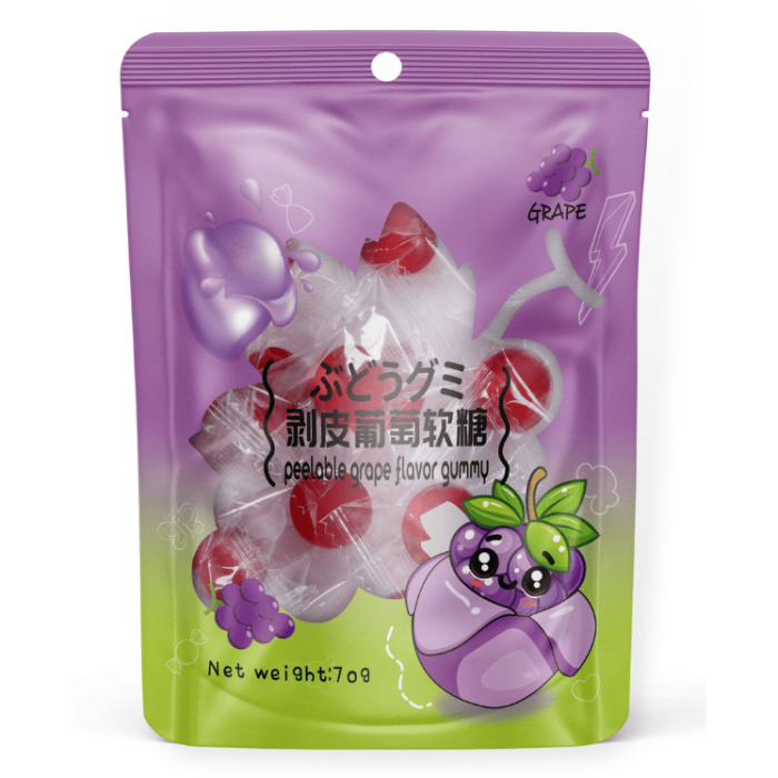 Peelable Grape Gummy 70g - Candy Mail UK – Candymail UK