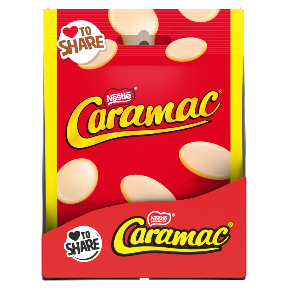 Caramac Giant Buttons Caramel Flavour Share Bag 86g - Candymail UK