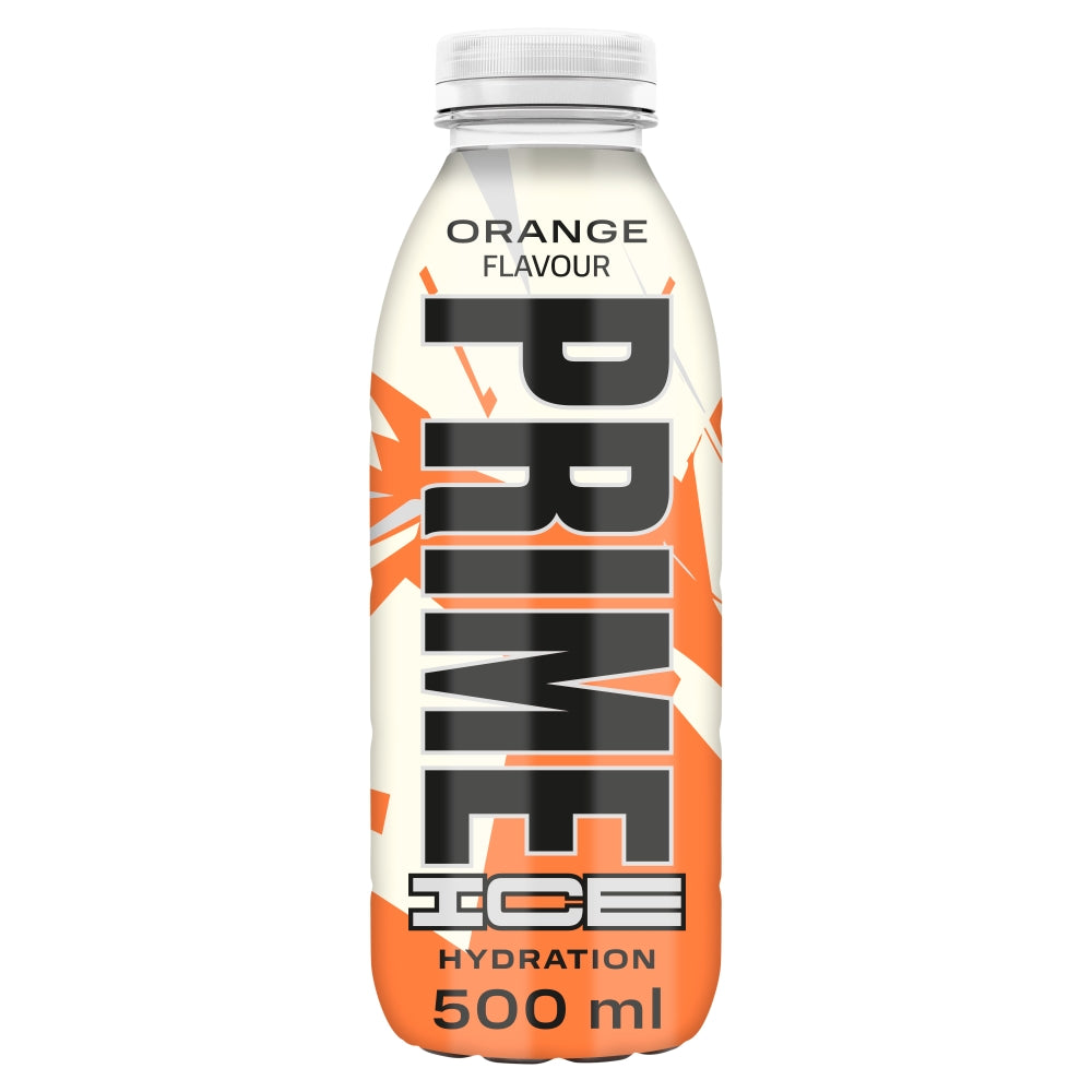 Prime Orange Chill Flavour Ice Hydration 500ml - Candymail UK