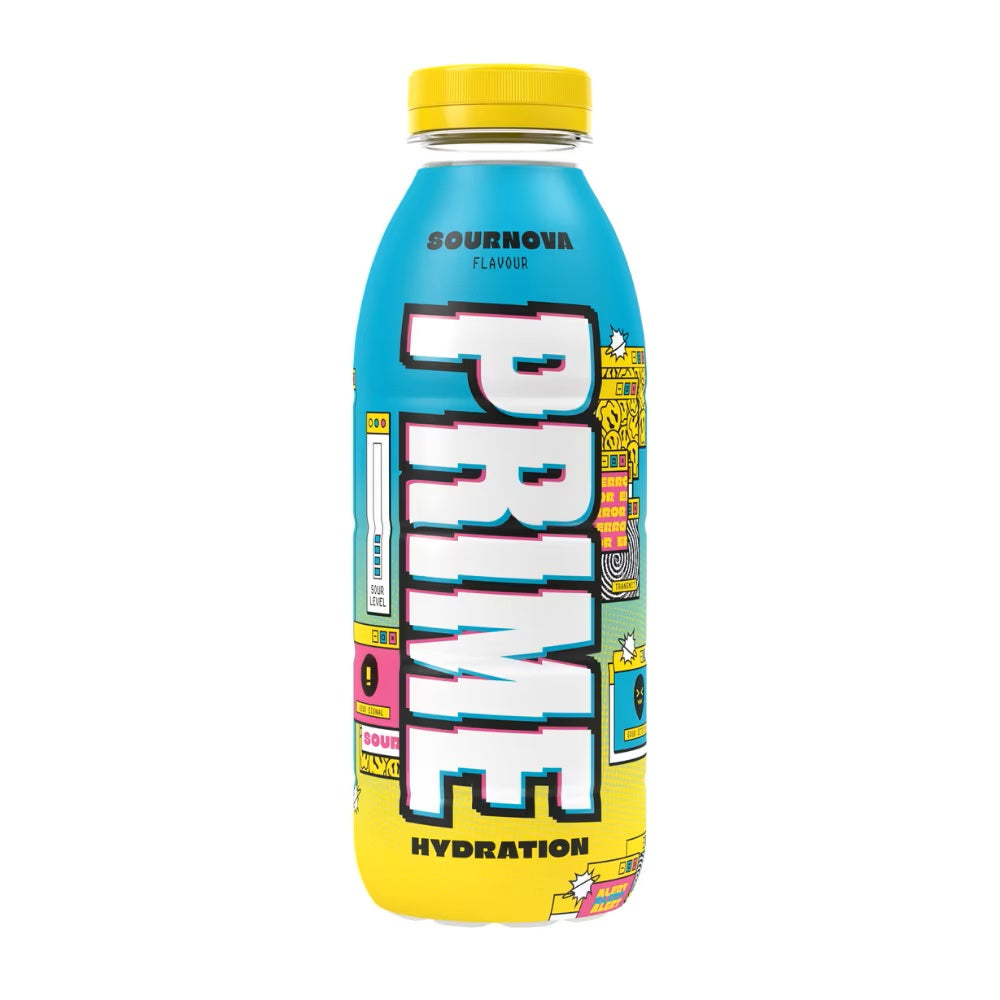 Sour Nova PRIME Hydration Flavour 500ml - Candymail UK