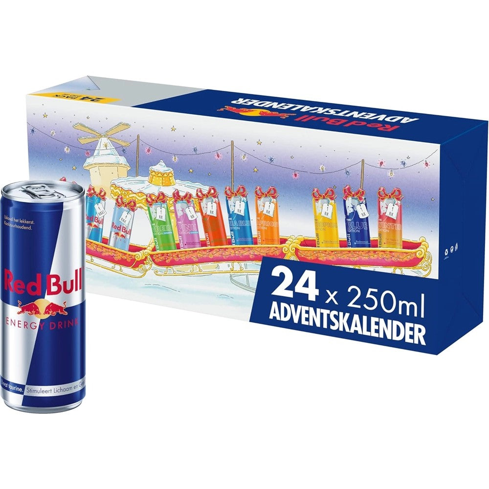 Red Bull Advent Calendar 24x 250ml Pre-Order) - Candymail UK