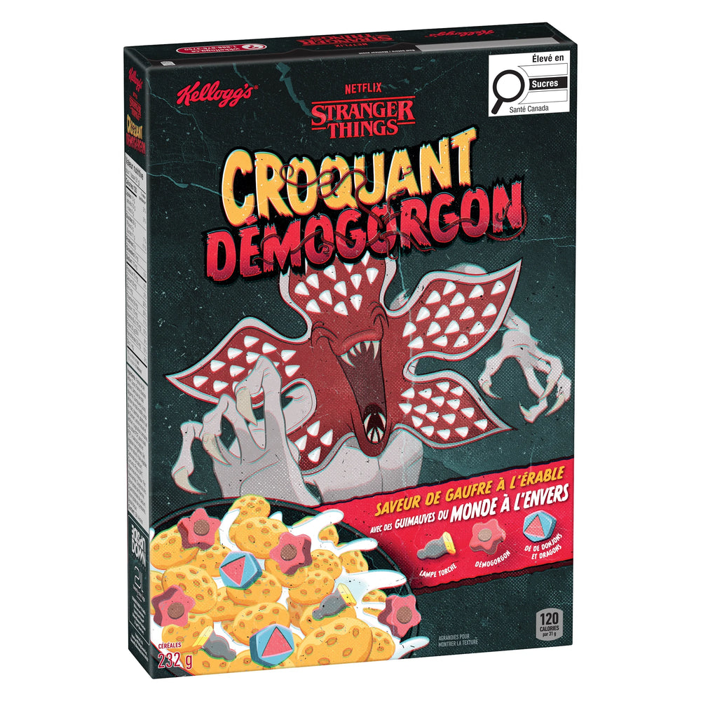 Kellogg's Stranger Things Deomogorgon Crunch Cereal 232g - Candymail UK
