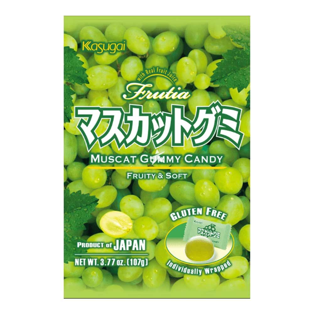 Kasugai Muscat Grape Gummy Candy 107g - Candymail UK