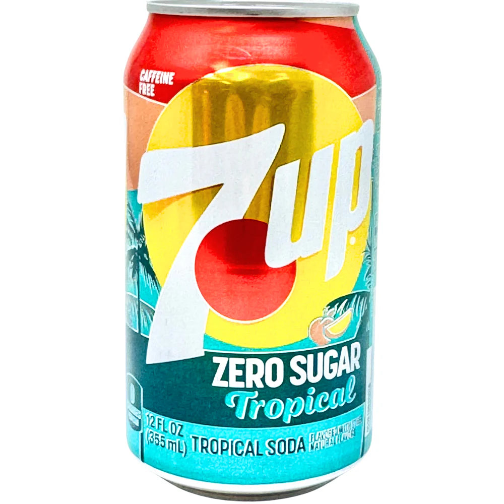 7UP Zero Tropical (USA) – 355ml - Candymail UK