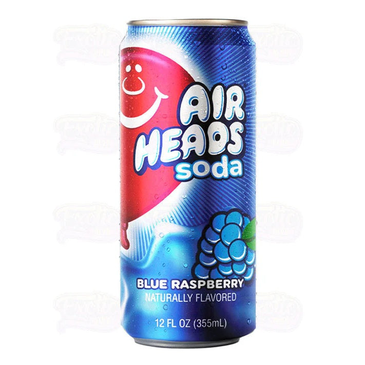 Airheads Blue Raspberry Soda – 355 ml - Candymail UK