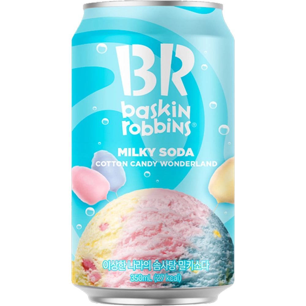 Baskin Robbins Milky Soda Cotton Candy Wonderland (South Korea) 350ml ...