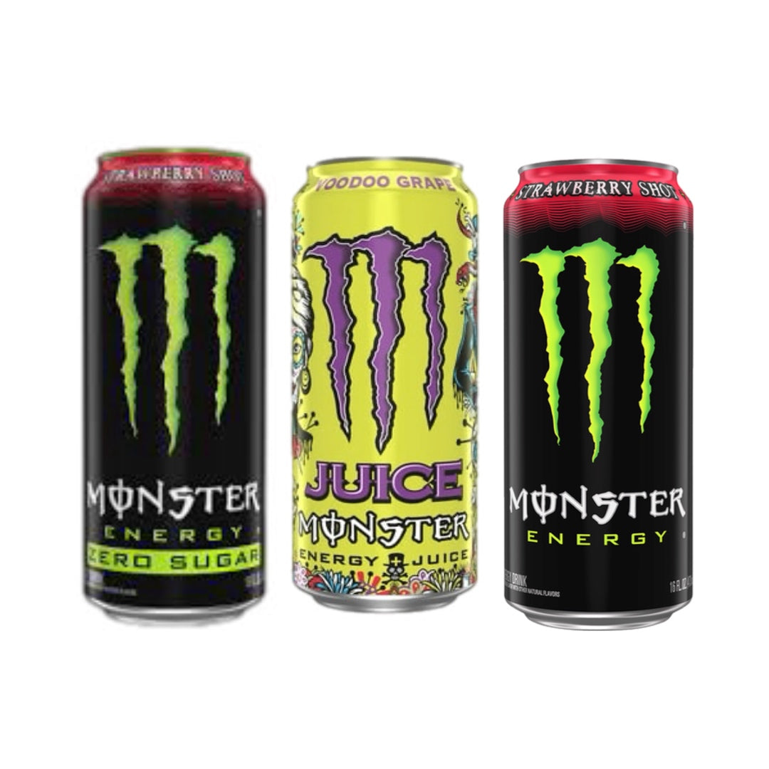 Monster Energy 2026 Q1 Release USA Bundle - 3 Pack – Candymail UK