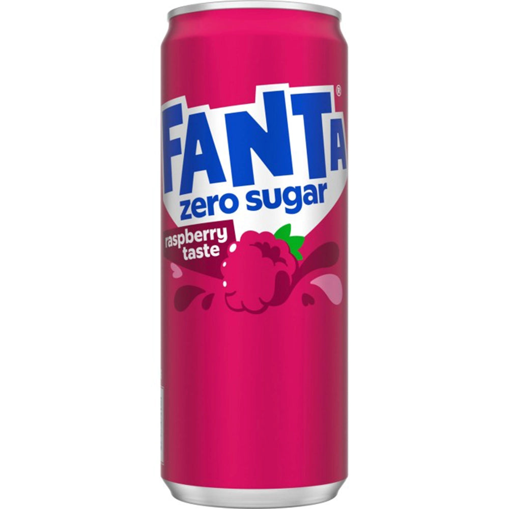 Fanta Raspberry Taste Soda (Sweden) 330ml - Candymail UK