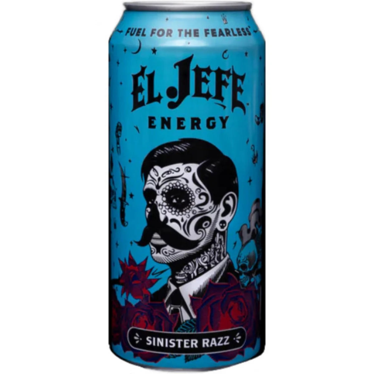 El Jefe Energy Drink Sinister Razz 473ml - Candymail UK