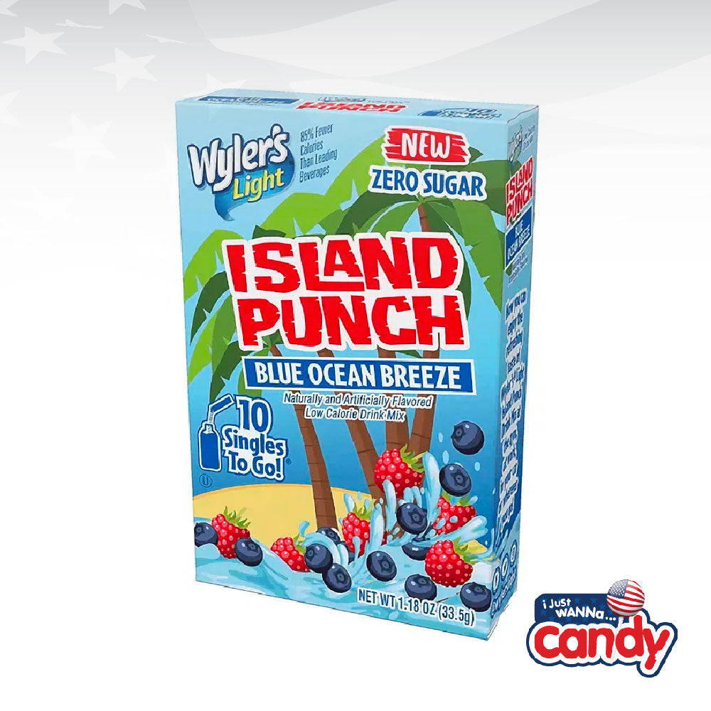 Wyler's Light Blue Ocean Breeze Island Punch Singles To Go 33.5g ...