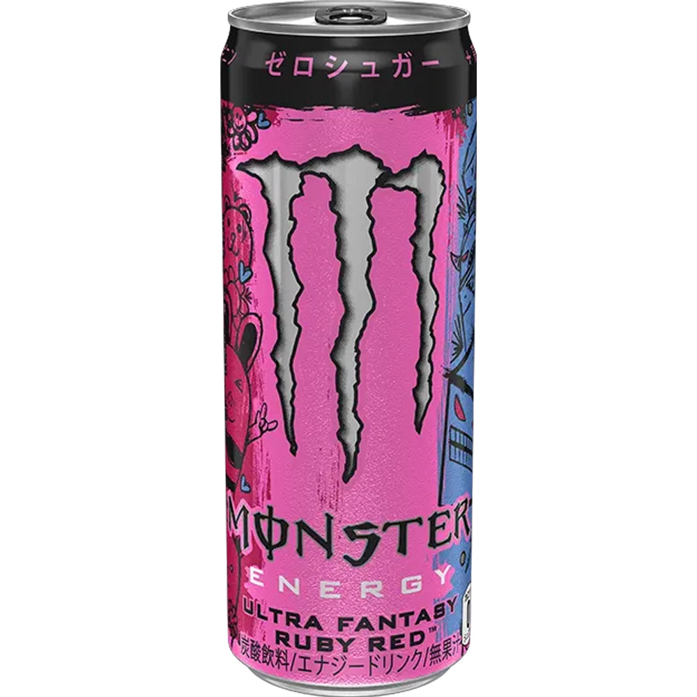 Monster Energy Japan Ultra Fantasy Ruby Red 355ml - Candymail UK