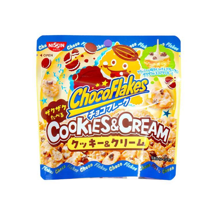 Nissin Chocolate Flake Cookies & Cream (Japan) 30g - Candymail UK