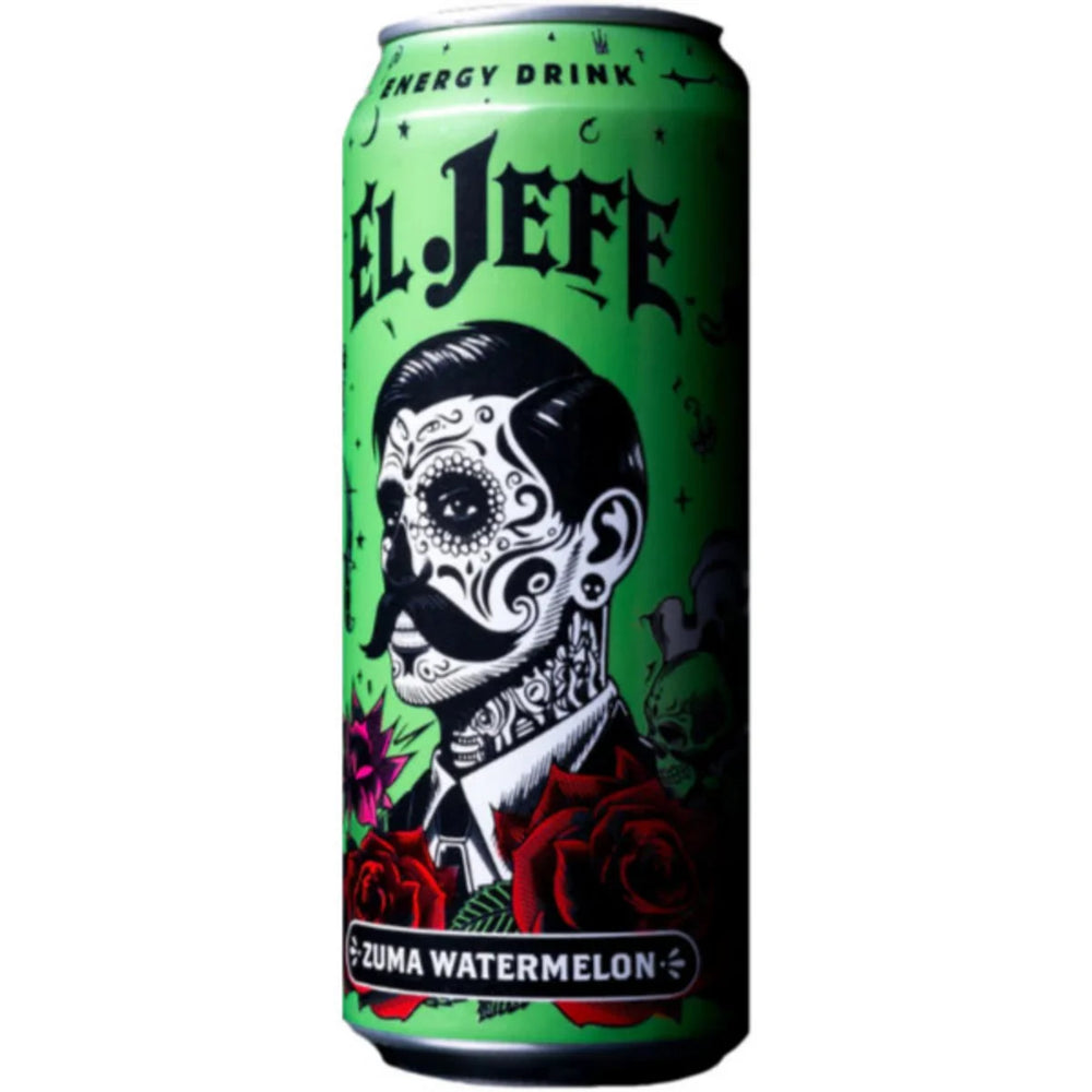 El Jefe Energy Drink Zuma Watermelon 473ml - Candymail UK
