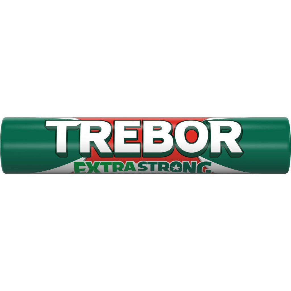 Trebor Extra Strong Peppermint Mints Roll 41.3g - Candymail UK