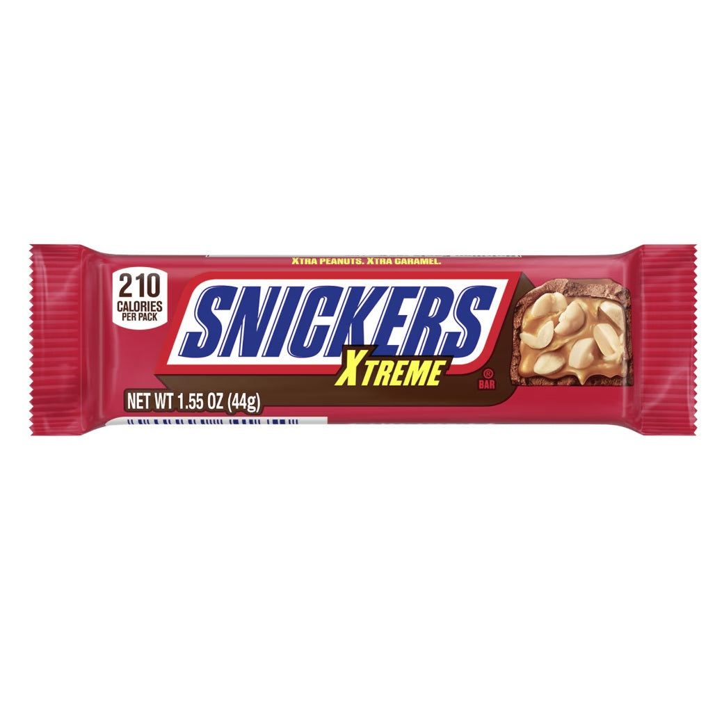 Snickers Xtreme Extra Peanuts & Caramel 44g - Candymail UK