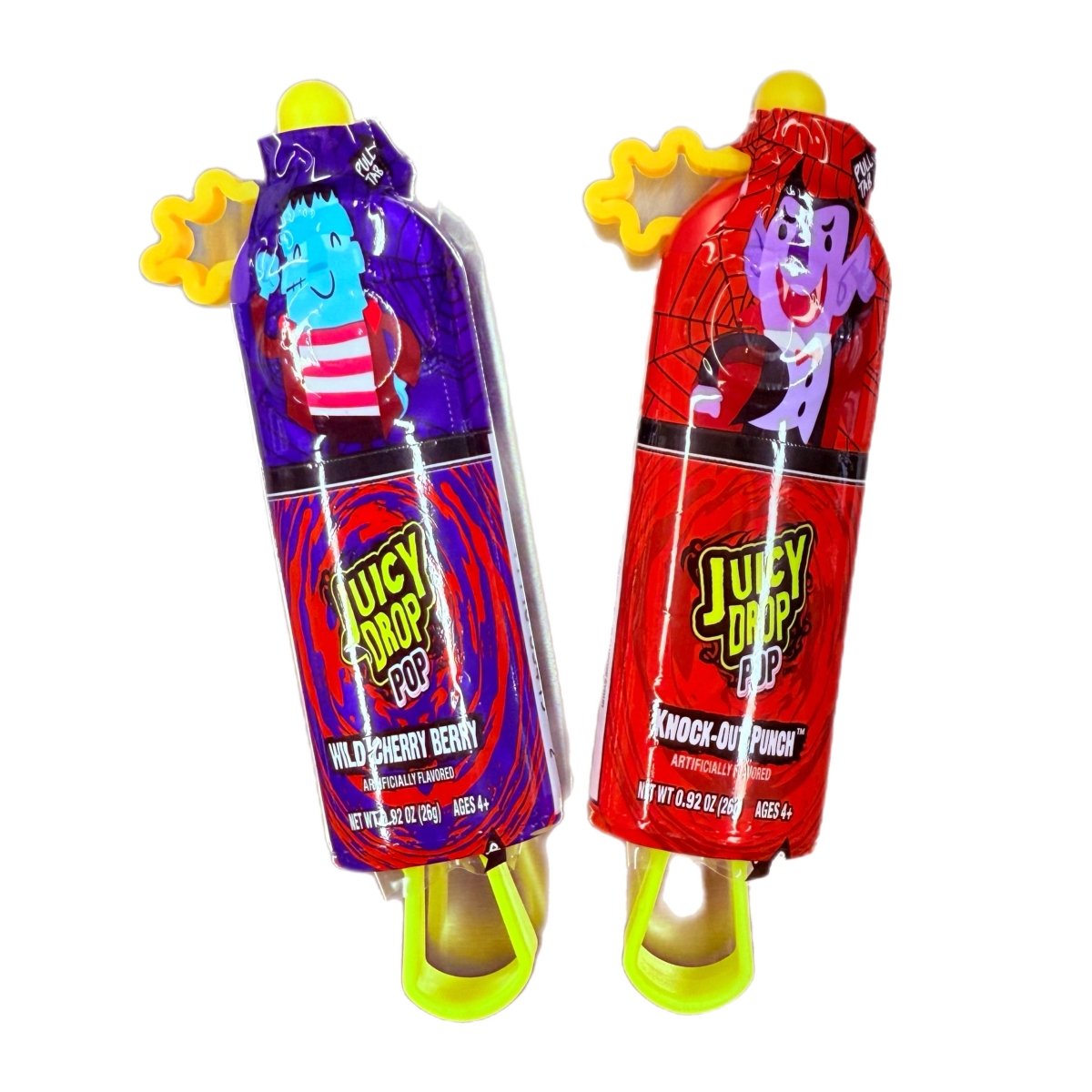Halloween Juicy Drop Pop Lollipop with Sour Gel 26g - Candy Mail UK ...
