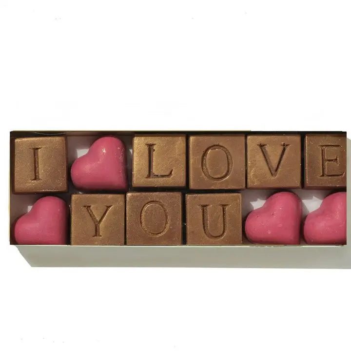 I Love You Chocolate Message 130g - Candy Mail UK – Candymail UK