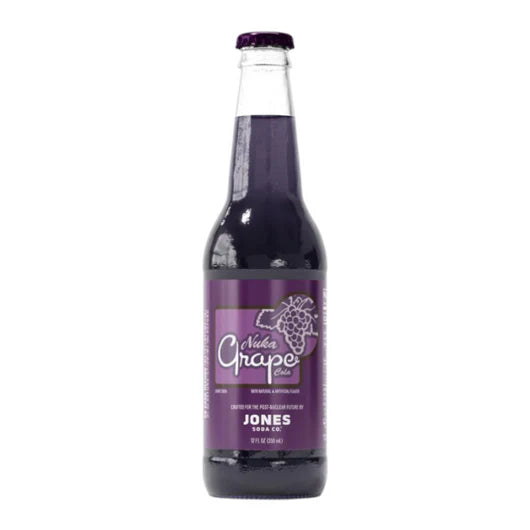 Jones Soda – Special Release Nuka Grape Cola 355ml - Candymail UK