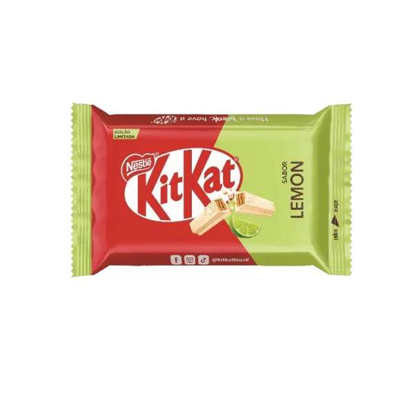 Kit Kat Lemon (Brazil) 41.5g - Candymail UK