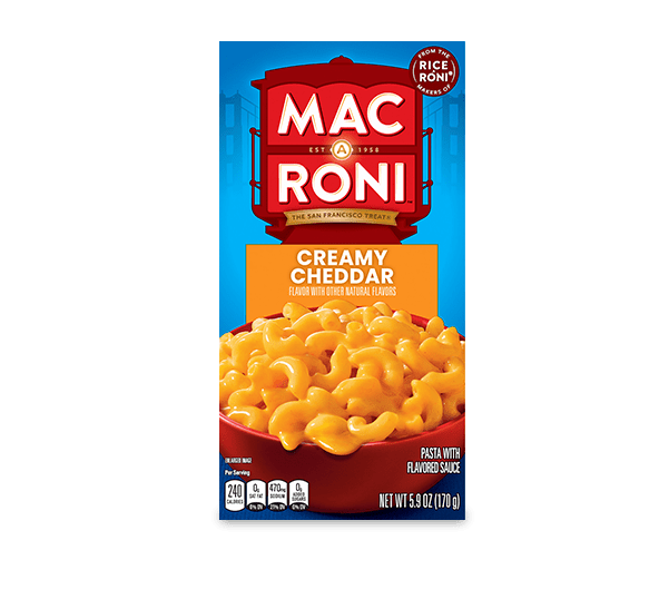 Mac-A-Roni Creamy Cheddar 170g - Candy Mail UK