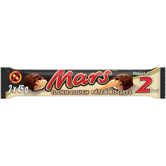 Mars Cookie Dough Chocolate Bar 2 Pack 89.6g - Candy Mail UK – Candymail UK