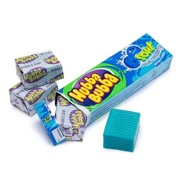 Max Sour Blue Raspberry Bubble Gum, 5 Piece Pack – Candymail UK