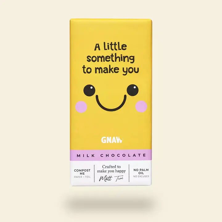 Milk Chocolate Smile Gift Bar 80g - Candy Mail UK – Candymail UK