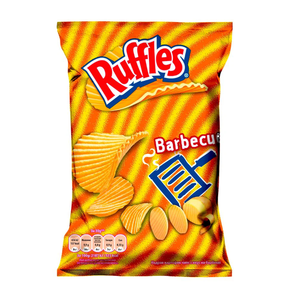 Ruffles Barbecue (EU) 140 g - Candymail UK