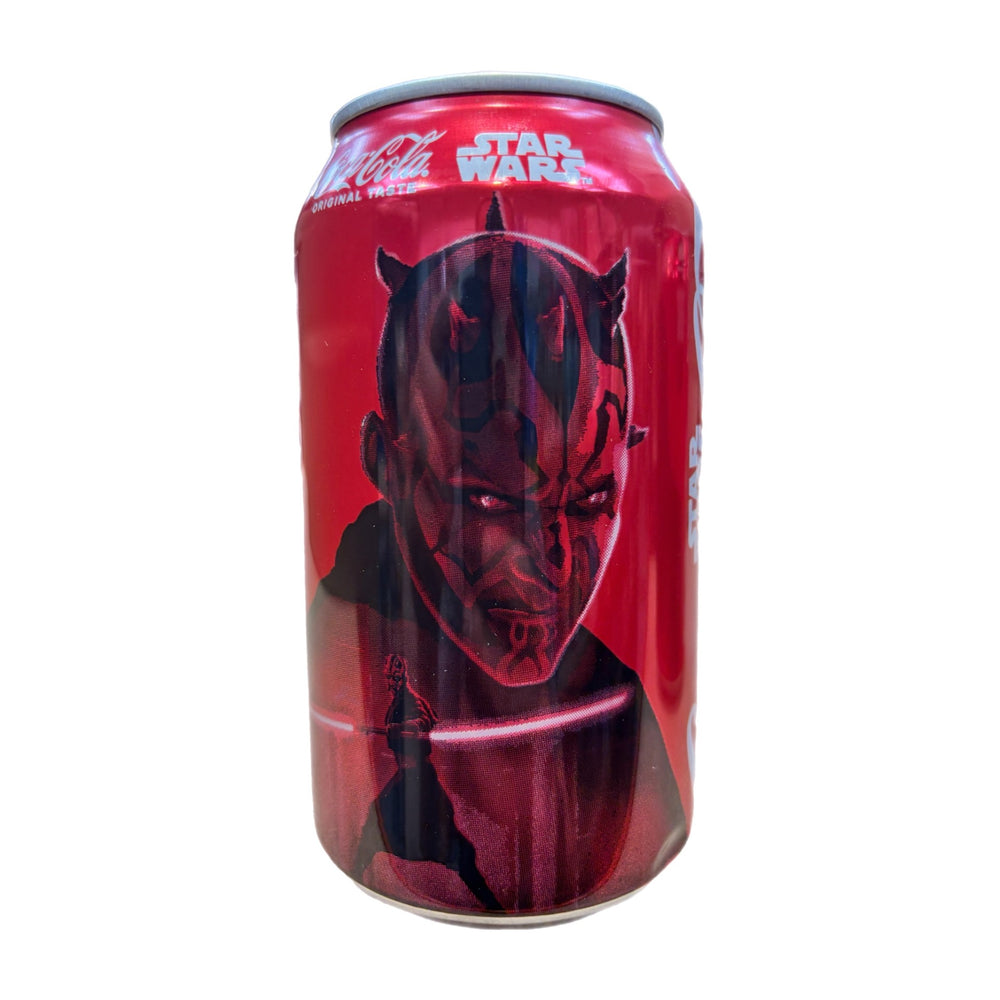 Coca-Cola Star Wars Darth Maul Edition 355ml DENTED CAN - Candymail UK