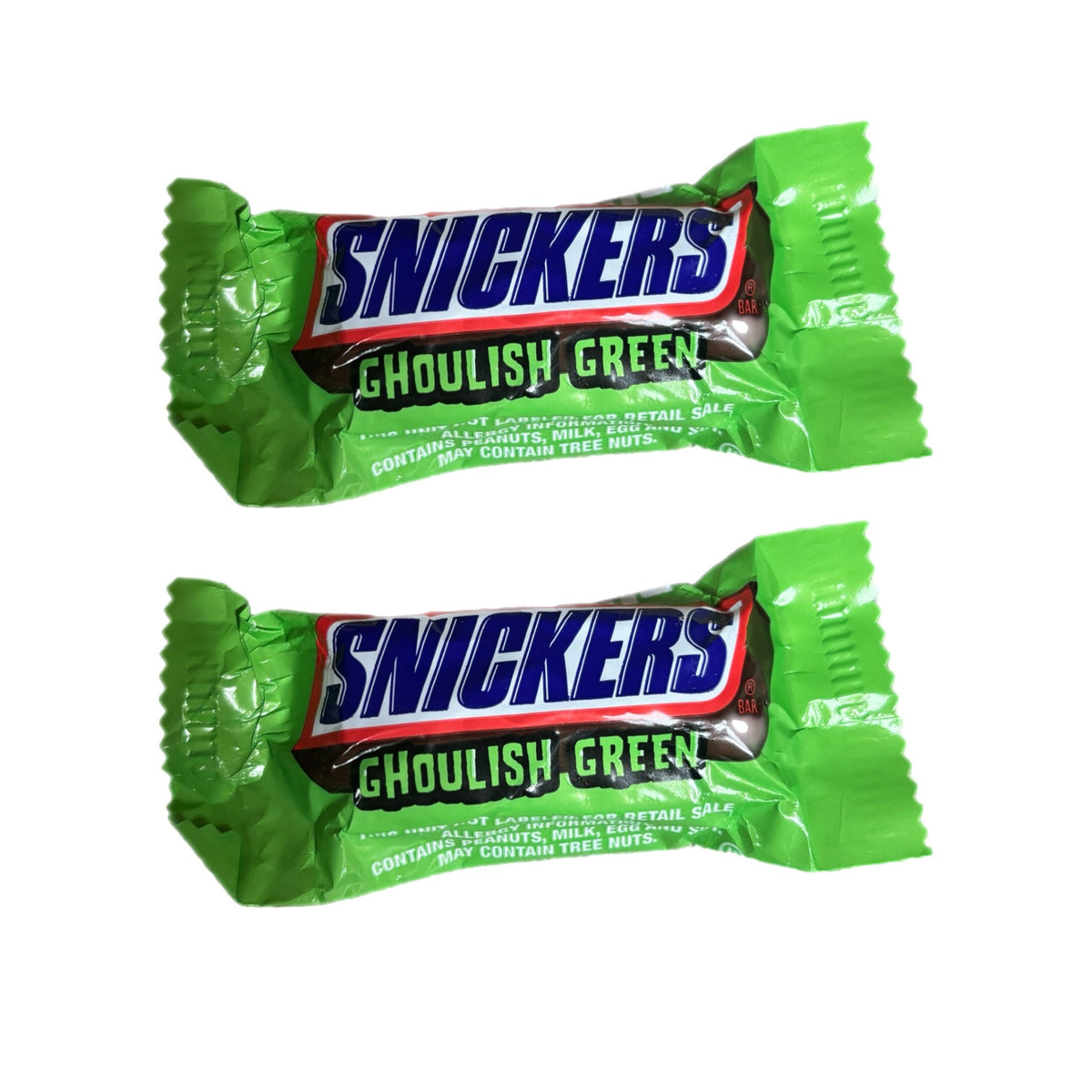 Snickers Ghoulish Green Fun Size Two Pack 2 x 16g - Candymail UK