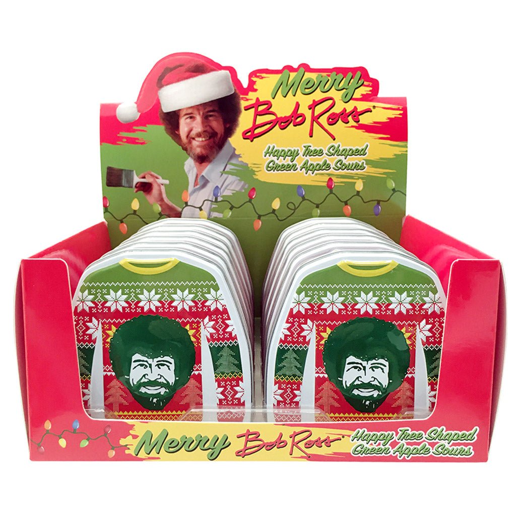 Boston America Merry Bob Ross Candy Tin 34g - Candy Mail UK
