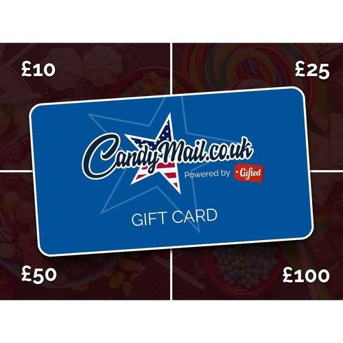 Gift Cards | American Sweet Shop Online – Candy Mail UK