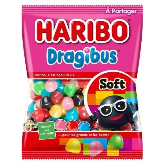 Haribo Dragibus Soft (France) 120g - Candy Mail UK – Candymail UK