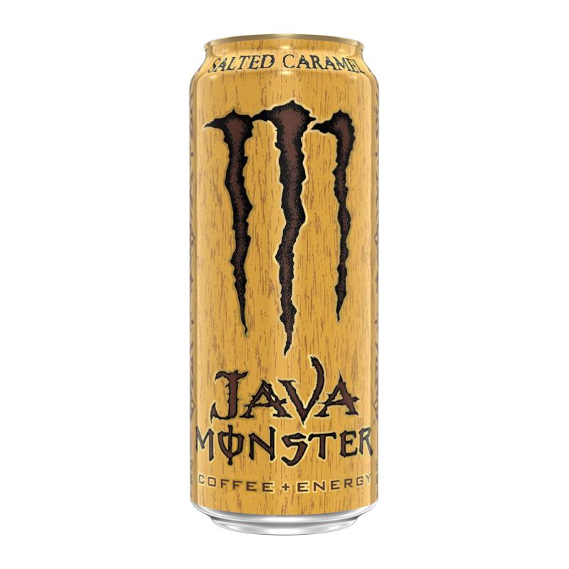 Monster Salted Caramel Java Coffee + Energy (Canada) 444ml - Candy Mail ...