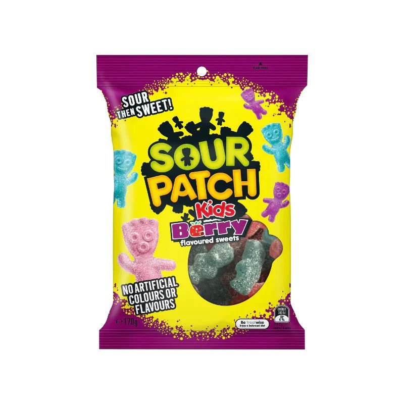 Sour Patch Kids Berry (Australia) 170g best Before (02/03/24) - Candy ...