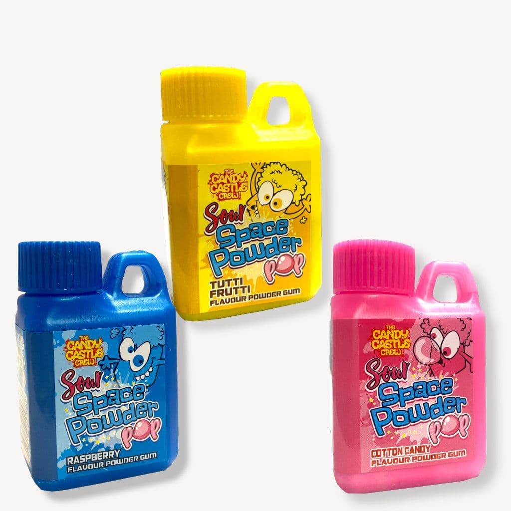 The Candy Castle Crew Space Powder pop 40g - Candy Mail UK
